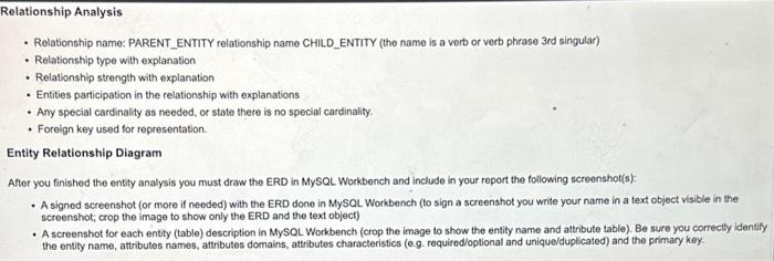 Solved Your report must contain the following sections, | Chegg.com