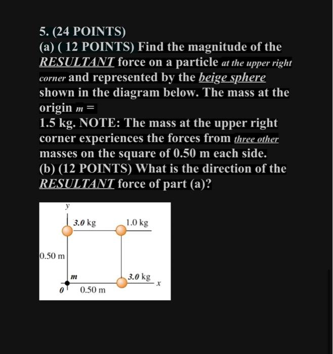Solved 5. (24 POINTS) (a) ( 12 POINTS) Find the magnitude of | Chegg.com Solved 5. (24 POINTS) (a) ( 12 POINTS) Find the magnitude of | Chegg.com