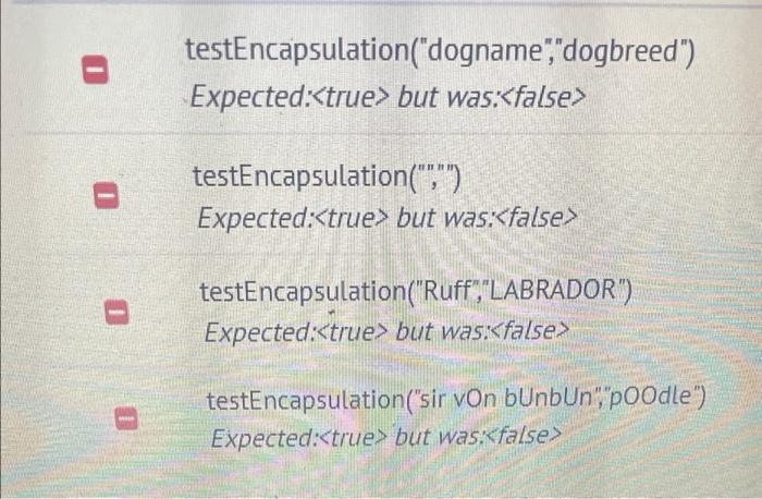Solved CodeWorkOut X449: Encapsulated Class Design Design a | Chegg.com