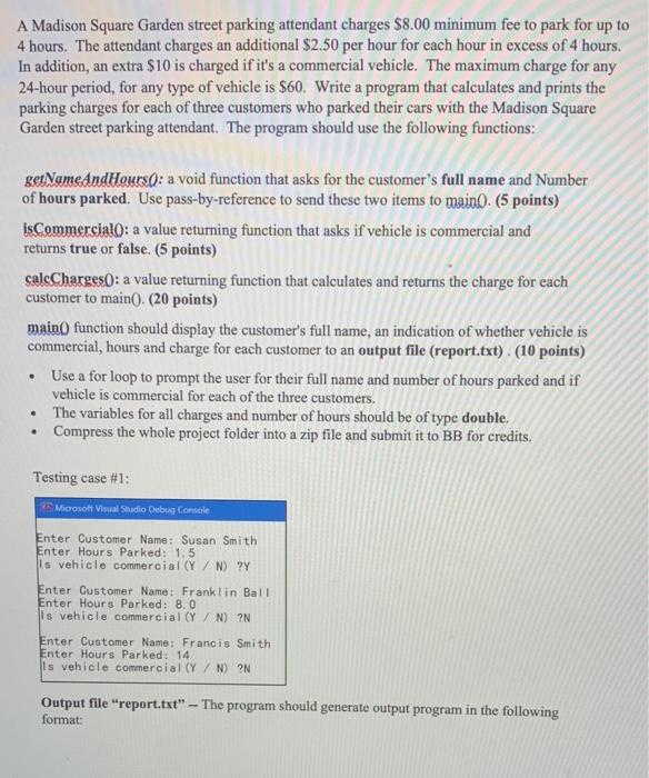 Solved C Coding Void Function Value Returning Function