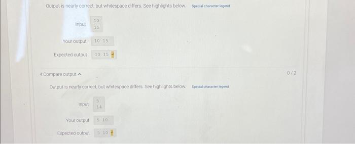 Solved 6.16 LAB: Output range with increment of 5 Write a | Chegg.com