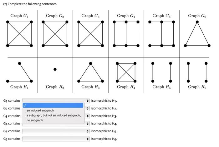 Solved (*) Complete the following sentences. | Chegg.com