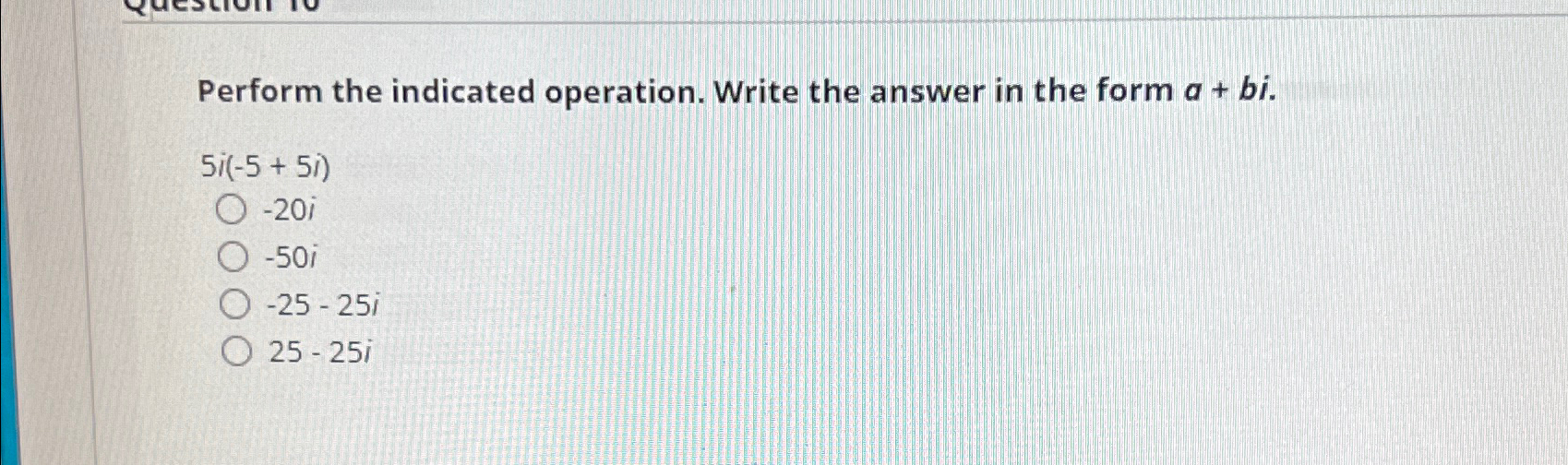 Solved Perform the indicated operation. Write the answer in | Chegg.com