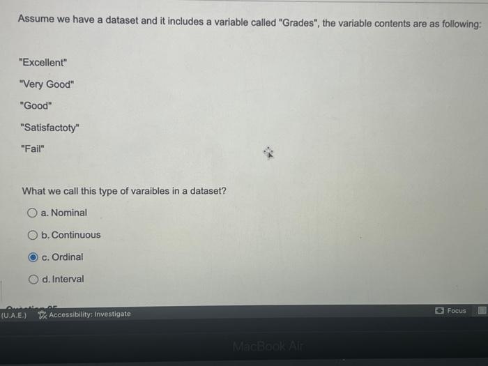 Solved What is the result of the following R command: sum