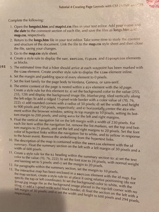 HTML, CSS, and XML 4th Edition; Cary::VodnikTutorial | Chegg.com