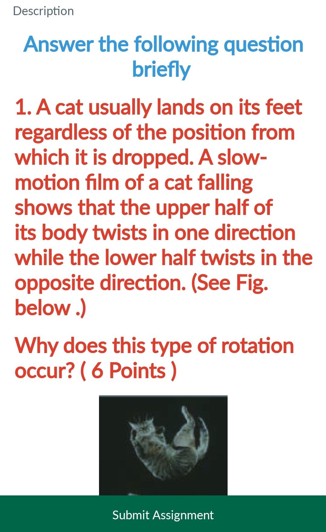 Solved 2. If you see an object rotating, is there | Chegg.com