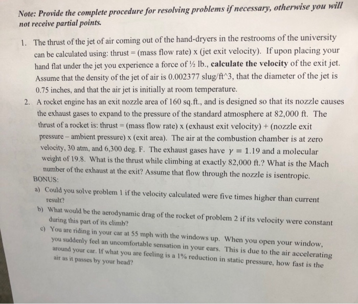 Solved Note: Provide the complete procedure for resolving | Chegg.com