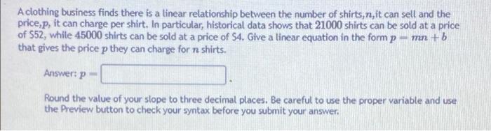 Solved If f(x) is a linear function, f( - 4) = - 1, and f(3) | Chegg.com