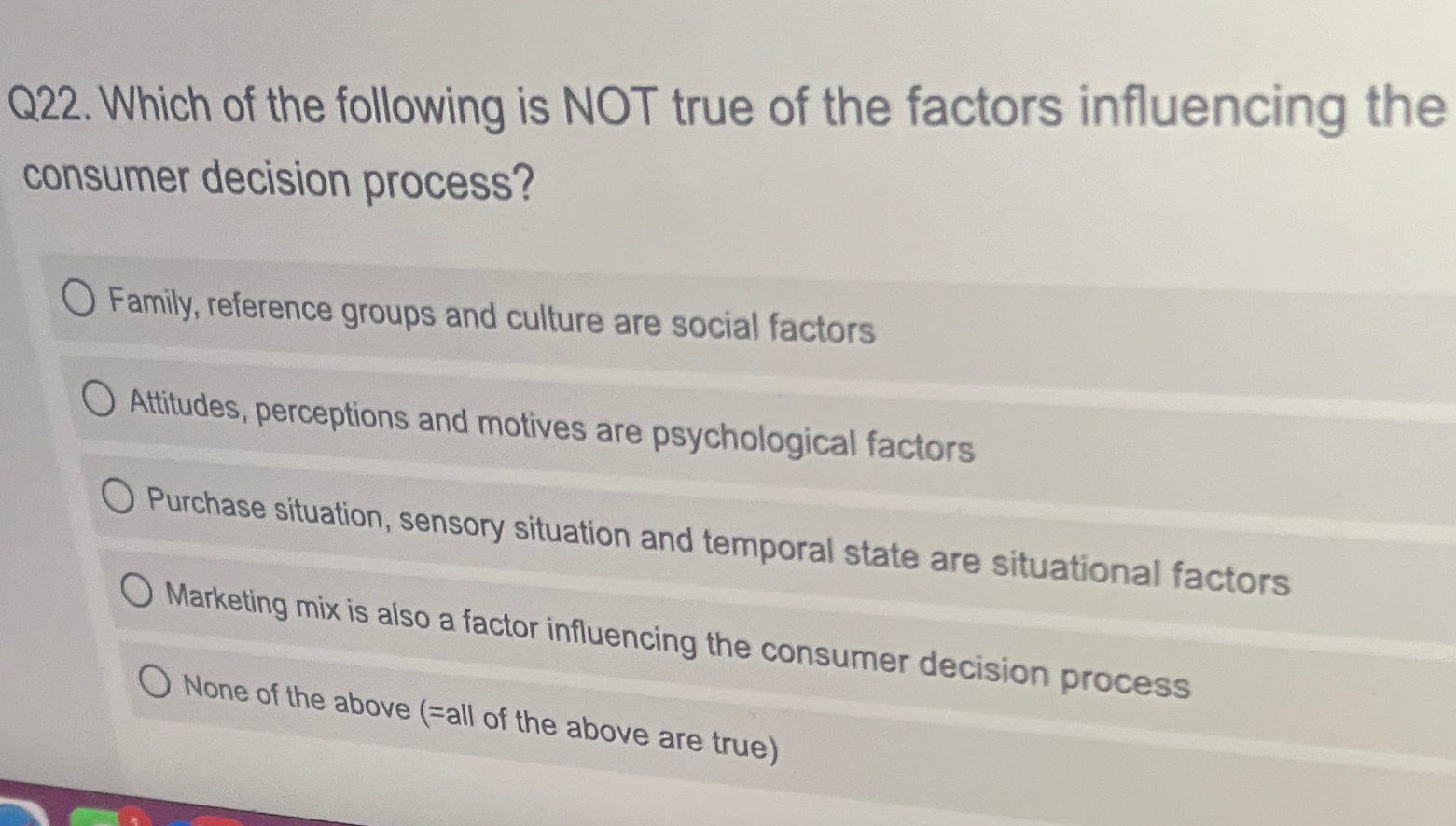 Solved Q22. ﻿Which of the following is NOT true of the | Chegg.com