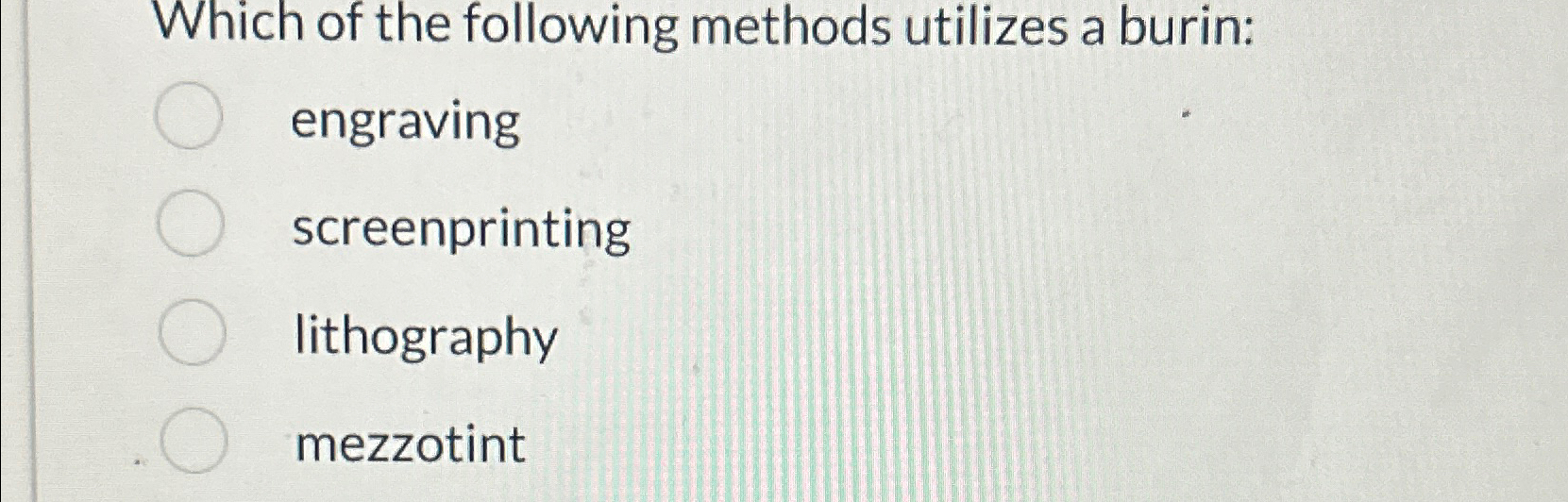 Solved Which of the following methods utilizes a | Chegg.com
