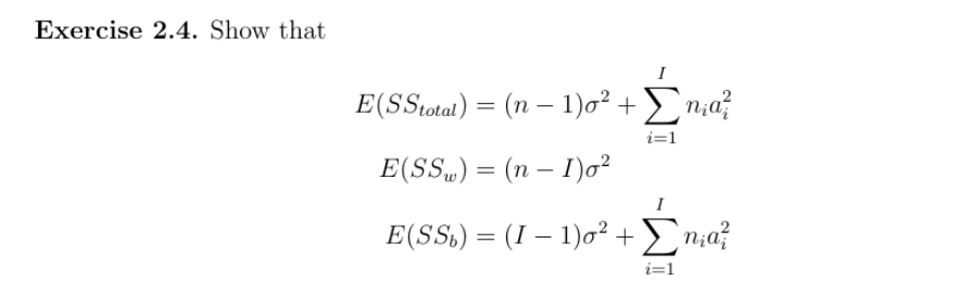 Solved Exercise 2.4. ﻿Show | Chegg.com