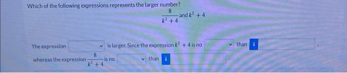 Solved Which of the following expressions represents the | Chegg.com
