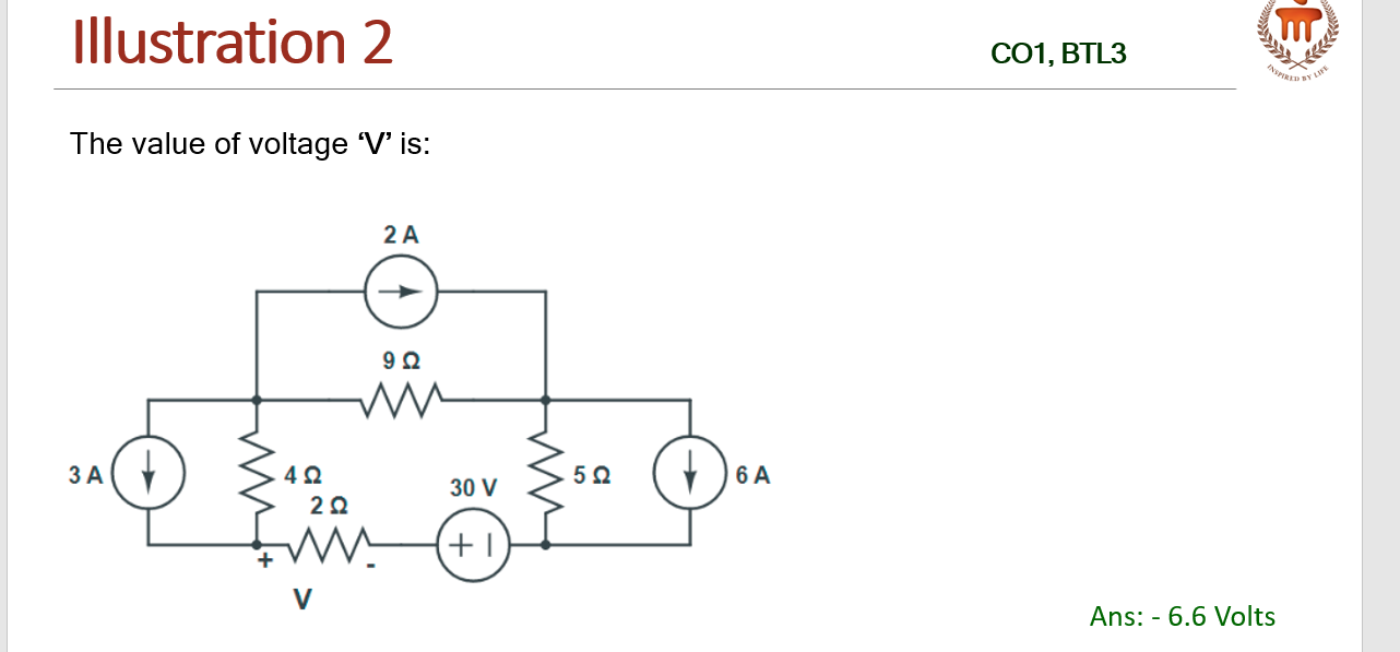 Solved 2. ﻿Use nodal analysis. The value of voltage V 2 ﻿in | Chegg.com