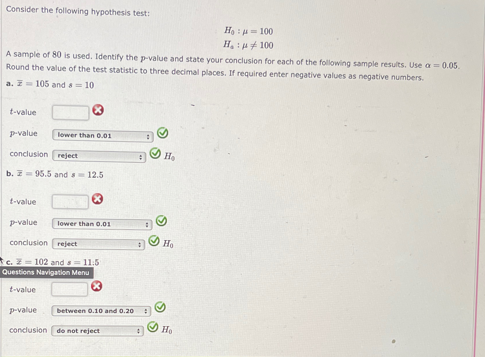 Solved Consider the following hypothesis | Chegg.com