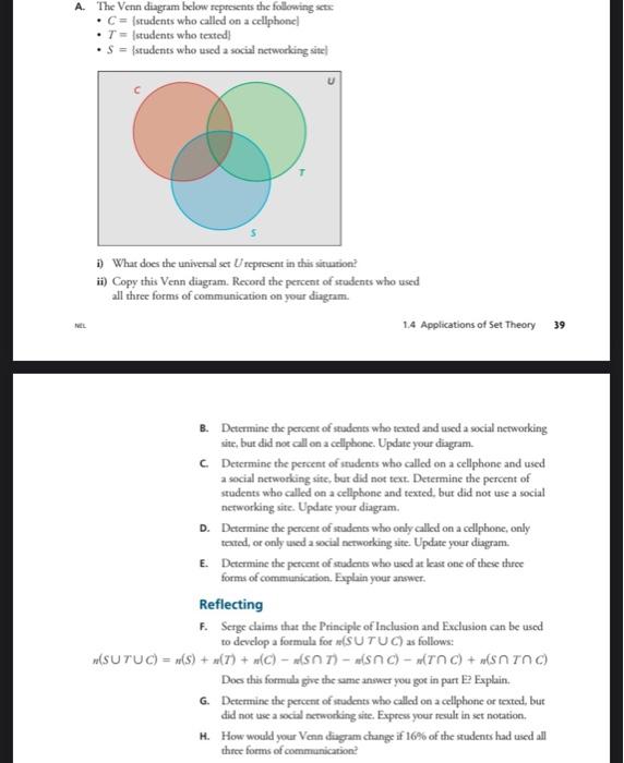 Solved INVESTIGATE the Math Rachel surveyed Grade 12 | Chegg.com