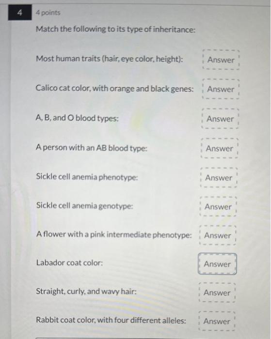 Solved 4 points In a cross between AaBbCcDD and AabbCCDd, | Chegg.com