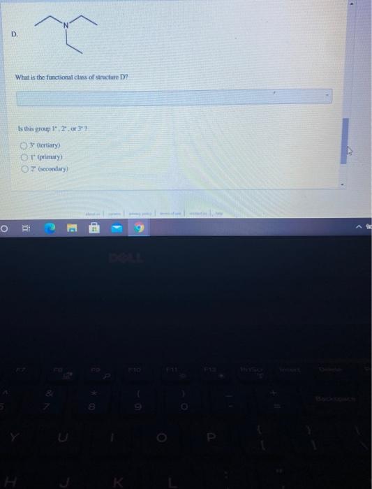 Solved Classify each structure according to its functional | Chegg.com