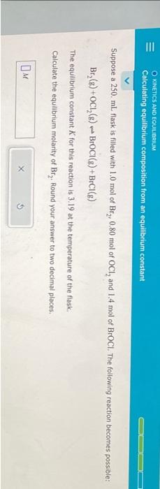 Solved Suppose a 250, mL flask is filled with 1.0 mol of | Chegg.com