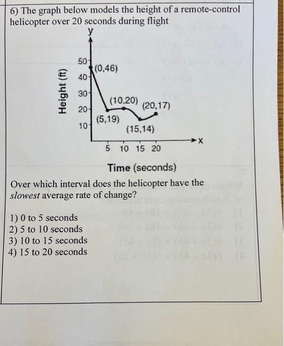 Solved 6) The graph below models the height of a | Chegg.com