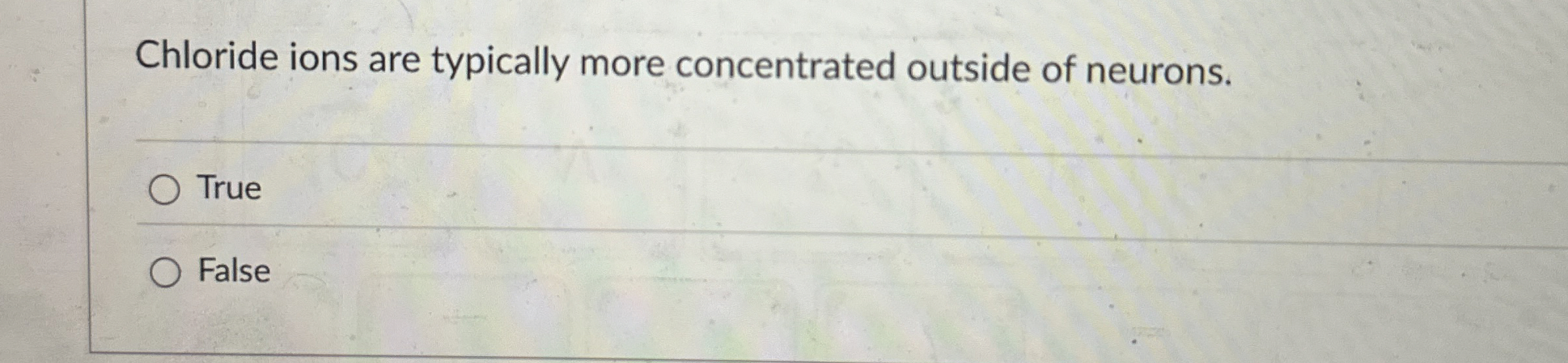 Solved Chloride ions are typically more concentrated outside | Chegg.com