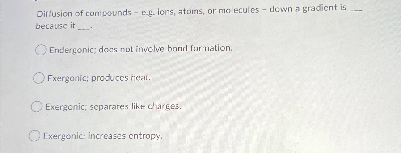 Solved Diffusion of compounds - ﻿e.g. ﻿ions, atoms, or | Chegg.com