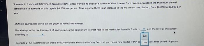 Solved Shift the appropriate curve on to reflect this | Chegg.com