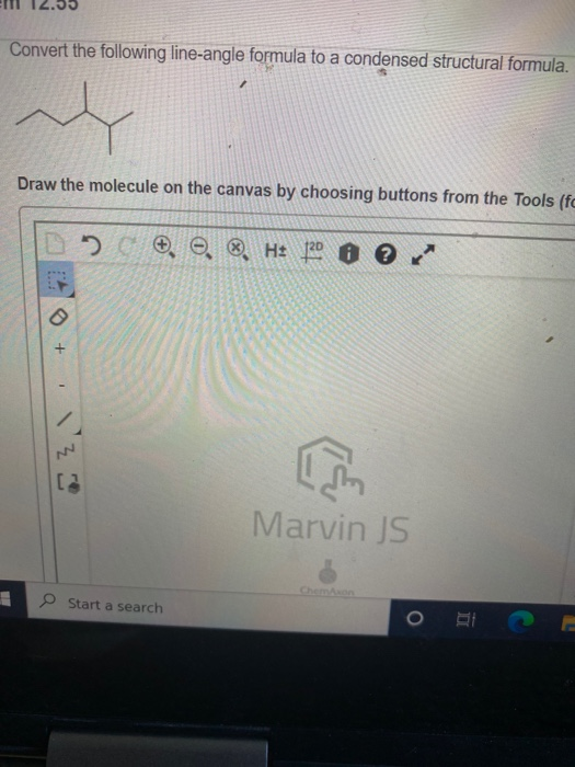 Solved Convert the following line-angle formula to a | Chegg.com