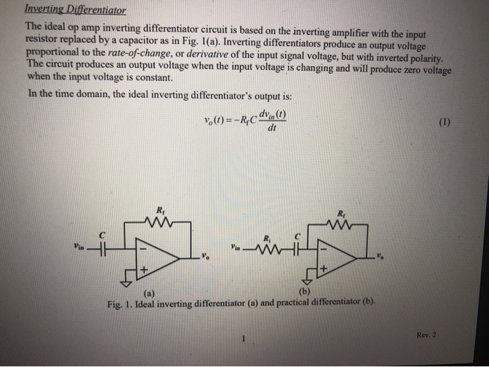 Solved How do you solve questions 1 and 2 in the prelab | Chegg.com