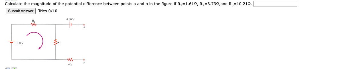 Solved Calculate the magnitude of the potential difference | Chegg.com
