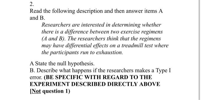 Solved 2. Read the following description and then answer | Chegg.com