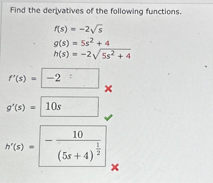Solved Find f′(x) and f′(c) Function Value of c | Chegg.com