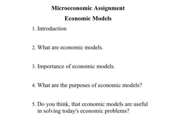 Solved in ( Rubric ) please. and from Economics, 3rd edition | Chegg.com
