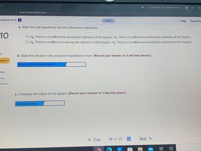 Solved ezto.mheducation.com Help Sve & Exit A group of | Chegg.com