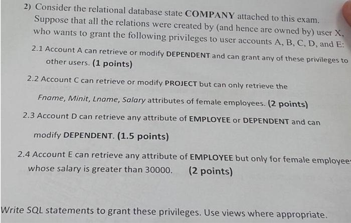 Solved EMPLOYEE \begin{tabular}{|l|c|l|c|c|c|c|c|c|c|} | Chegg.com