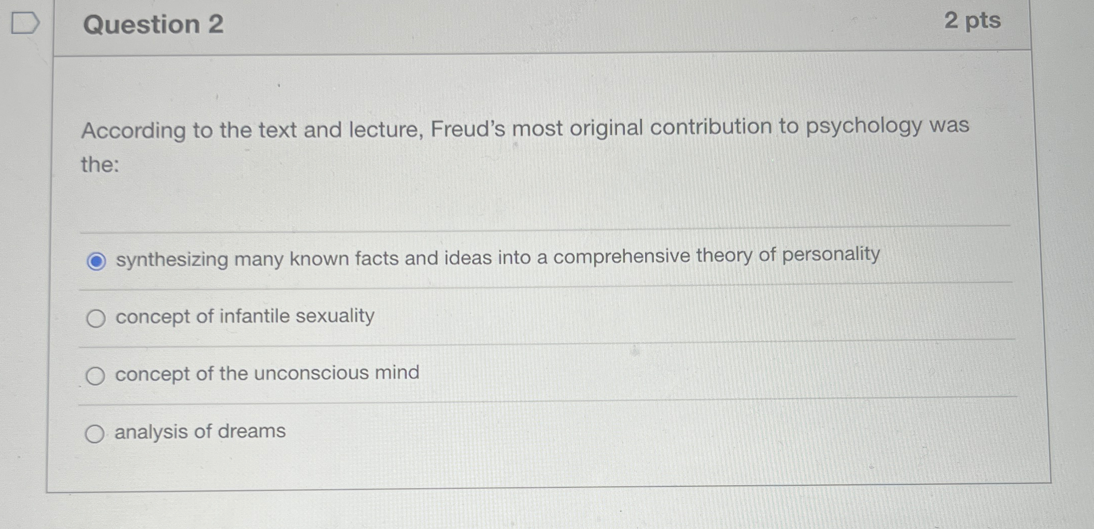 Solved Question 22 ﻿ptsAccording to the text and lecture, | Chegg.com