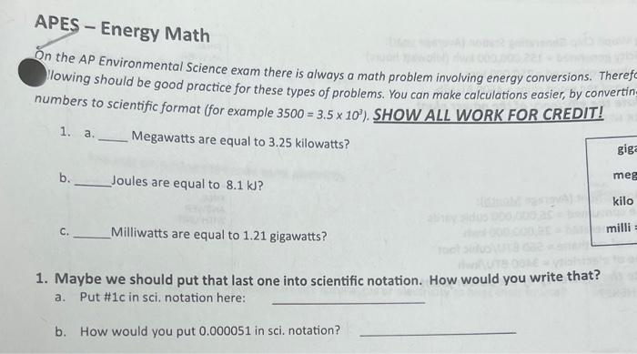 Solved On the AP Environmental Science exam there is always | Chegg.com