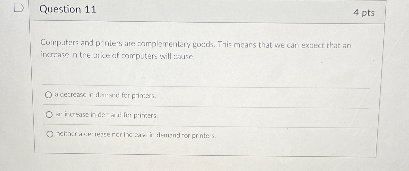 Solved Question 114 ﻿ptsComputers and printers are | Chegg.com