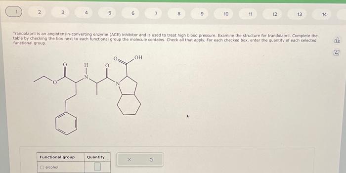 Solved Trandolapril is an angiotensin-converting enzyme | Chegg.com