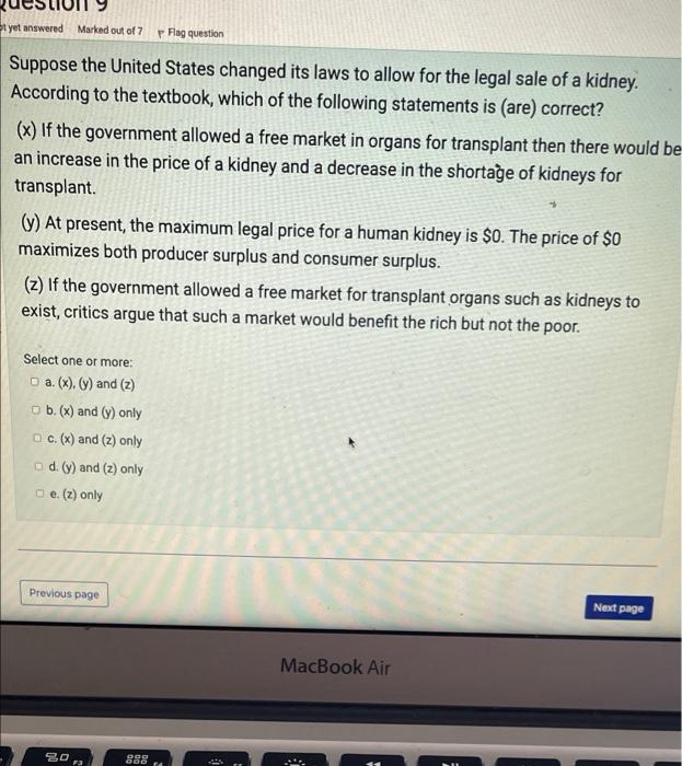 Solved bt yet answered Marked out of 7 P Flag question | Chegg.com