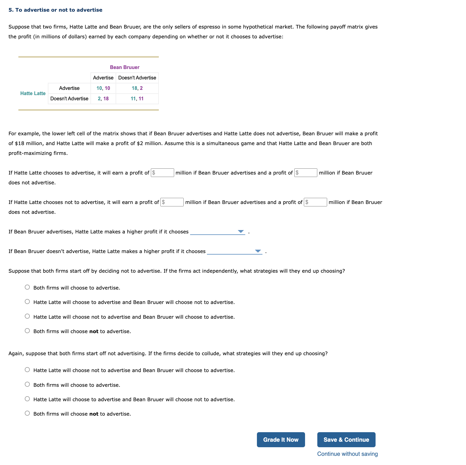 Solved Please solve and fill in the blanks. MICRO ECON | Chegg.com