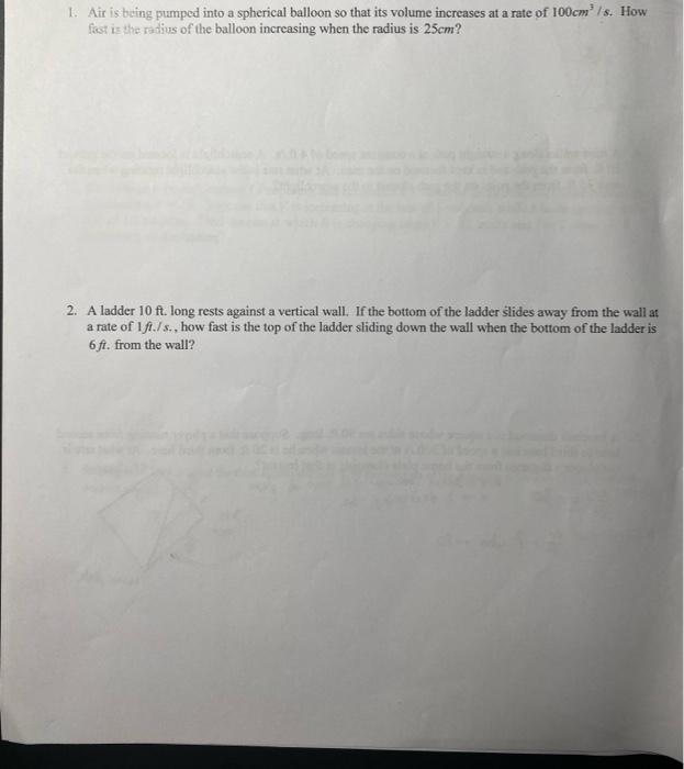 Solved Solve all problems. Preferably on paper as it | Chegg.com