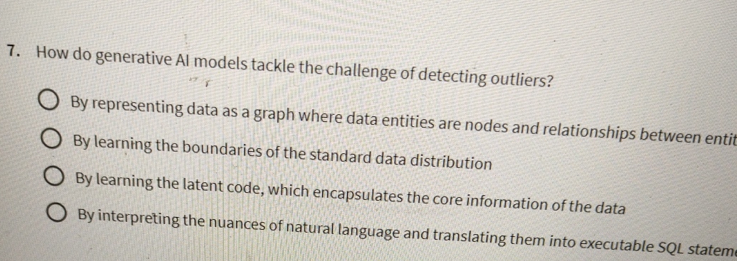 Solved How do generative Al models tackle the challenge of | Chegg.com