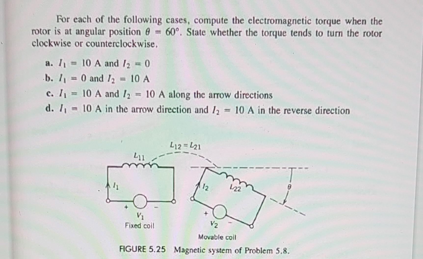 Solved 5.8 Two mutually coupled coils are shown in Fig. | Chegg.com