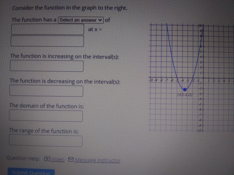 Solved Consider the function graphed at right Join multiple | Chegg.com