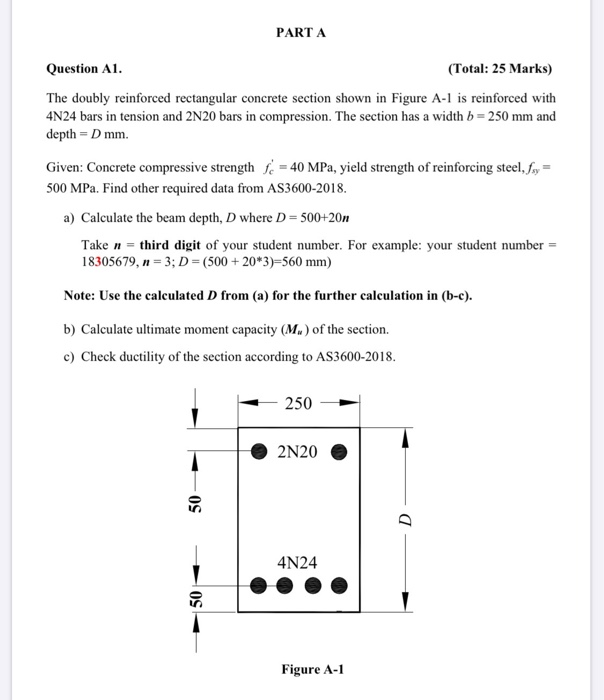 Solved PARTA Question Al. (Total: 25 Marks) The doubly | Chegg.com