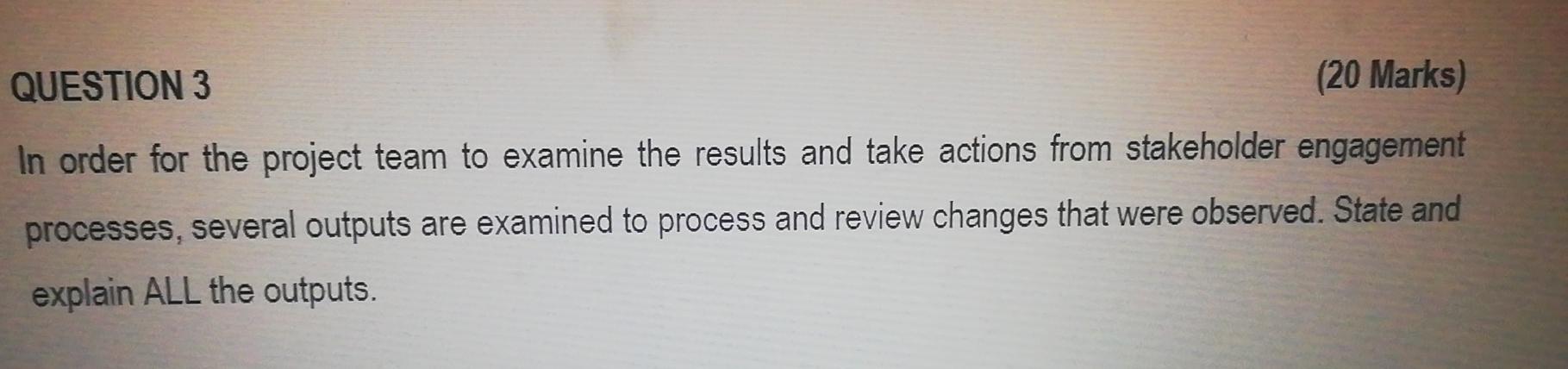 Solved Dependence on other departments during the execution | Chegg.com