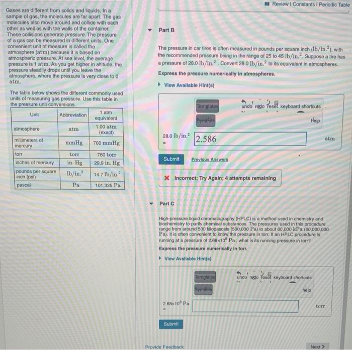 Solved Review | Constants Periodic Table Part A Convert 1.20 | Chegg.com