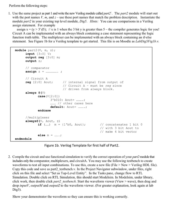 Solved Part Ii You Are To Design A Circuit That Converts A