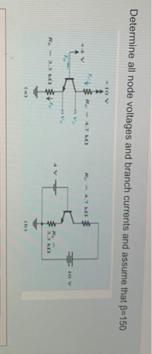 Solved Determine all node voltages and branch currents and | Chegg.com