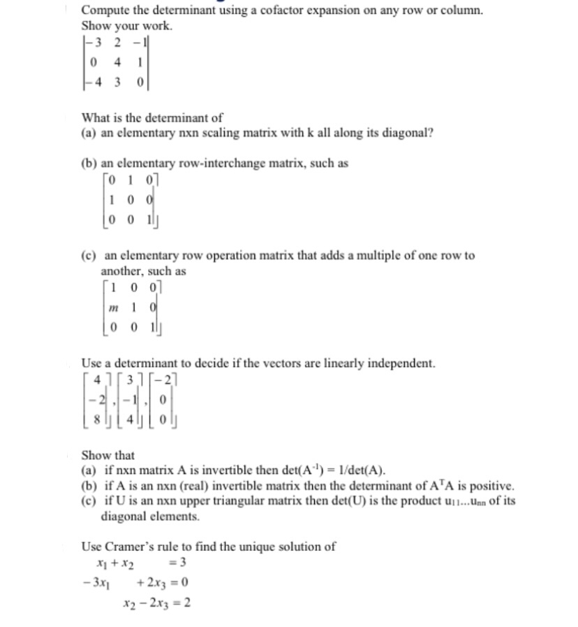 Solved Only upvoting if ALL parts are answered, | Chegg.com